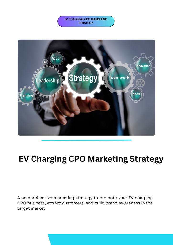 EV Charging CPO Marketing Strategy - MillySoft – Premium Startup Kits