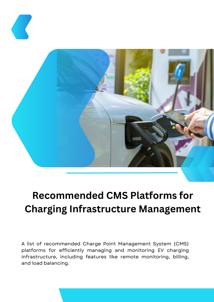 List of Recommended Charge Point Management System (CMS) Platforms for ...