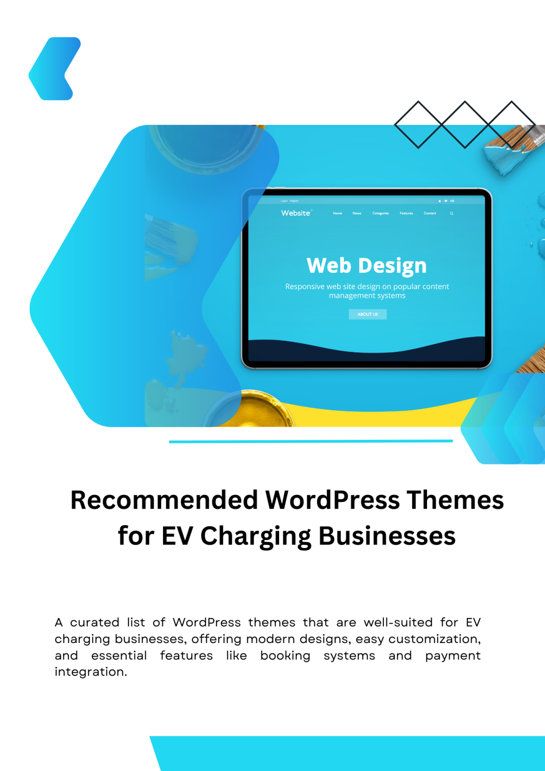 Recommended WordPress Themes for EV Charging Businesses - MillySoft ...