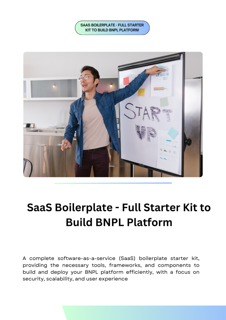 SaaS Boilerplate - Full Starter Kit to Build BNPL Platform - MillySoft – Premium Startup Kits